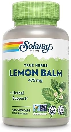 Amazon.com: Fresh Nutrition Lemon Balm Extract Capsules. : Health ...