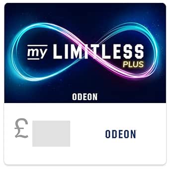 ODEON myLIMITLESS Plus Annual E-voucher : Amazon.co.uk: Gift Cards