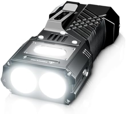 WUBEN X2Pro Rechargeable EDC Flashlight with UV Light, Spot and Flood ...