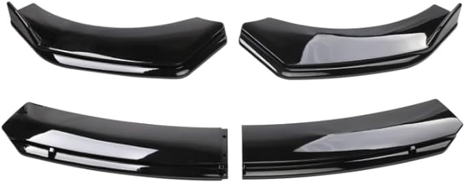 Amazon | 日産ノート HE12 E12 に適用リップスポイラー フロント バンパー リップ スポイラー 4分割式 炭素カーボンファイバー カバー トリム グレードアップ 傷防止 ...