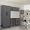 Amazon.com: Torin Garage Cabinets Storage System: 6 Piece Set with ...