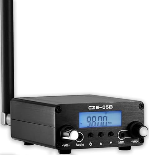 Amazon.com: 0.5W FM Transmitter for Church, Long Range FM Broadcast ...
