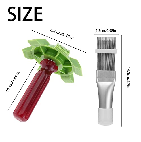 Fengxunzmm 7-029 Pack of 2 Air Conditioning Condenser Fin Comb Air ...