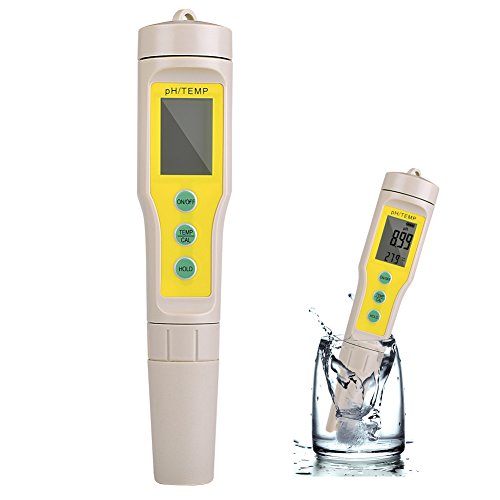 Digital PH Meter, Professional Mini Pen-type PH Meter with Automatic ...