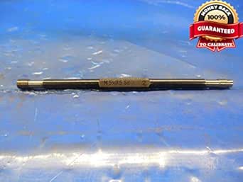 M5 X .5 6H Metric Thread Plug GAGE 5.0 0.5 GO & NO GO M5x.5 .50 .500 ...