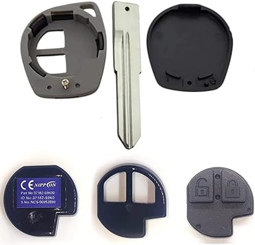 GAIL™ Aftermarket Maruti Suzuki Replacement 2 Button Remote Key Shell ...