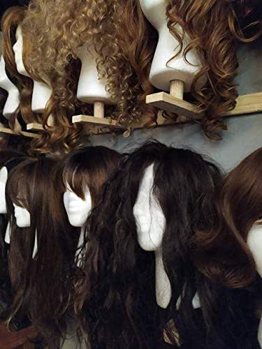 Amazon.com: Hanging Wig Rack | Wig Stand on the Wall Organizer ...
