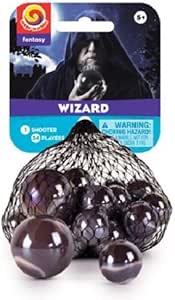 Amazon.com: Mega Marbles Marble Net - Wizard. Includes 1 Shooter Marble ...