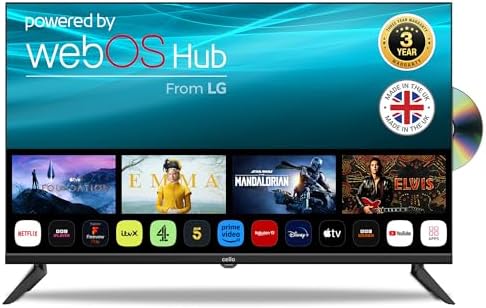 Bush 32 Inch Smart Full HD HDR LED TV/DVD Combi - 1080p Resolution ...