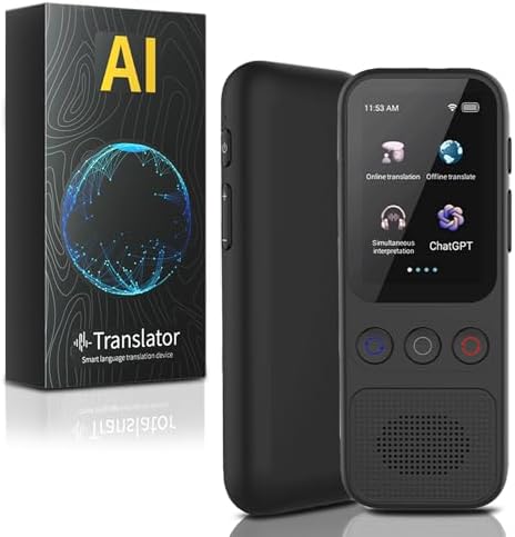 Amazon.com : Language Translator Device, Real Time Two Way Language ...