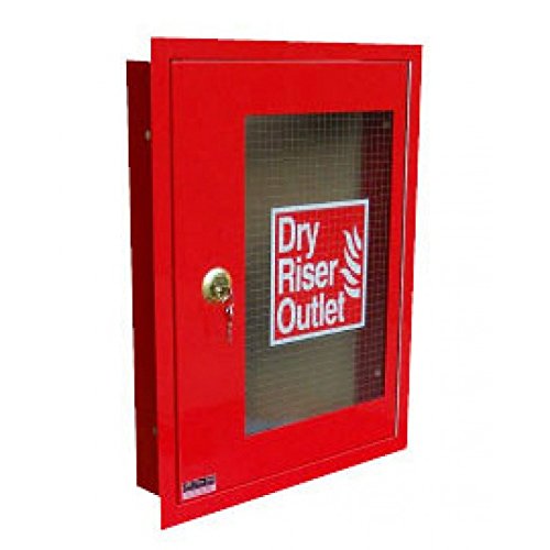 Vertical Outlet Architrave and Door Dry Riser Cabinet Red : Amazon.co ...
