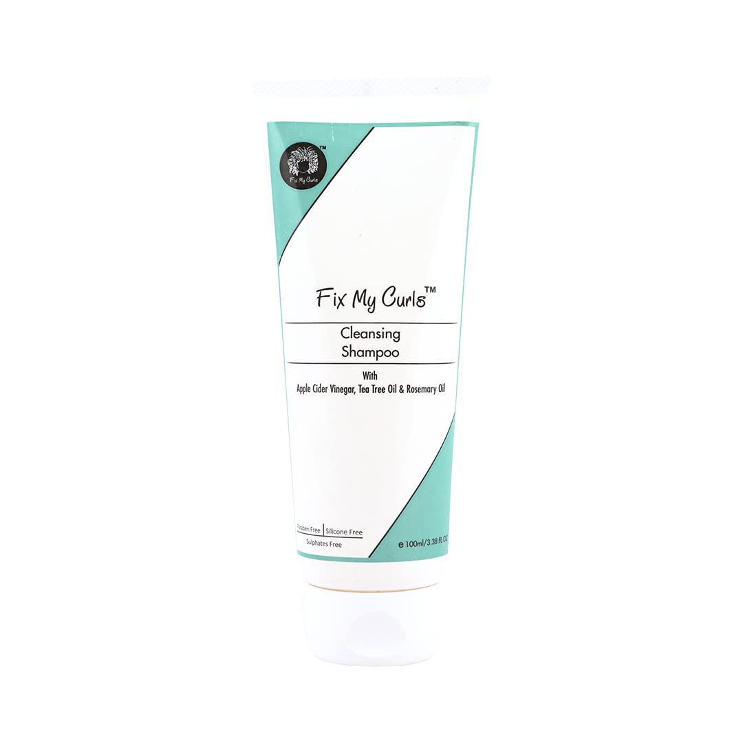 Buy Fix My Curls Cleansing Shampoo for Curly And Wavy Hair, Natural ...