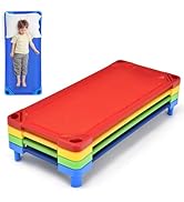 Amazon.com: CLEEMAN Stackable Daycare Cots for Kid -Pack of 6, Portable ...
