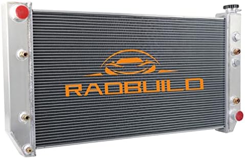 Amazon.com: RadBuild CU850 4 Row Aluminum Radiator for 1982-1993 Chevy ...