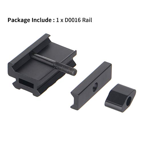 ToopMount Rail Riser Mount Aluminum 20mm Weaver/Picatinny (Extension ...