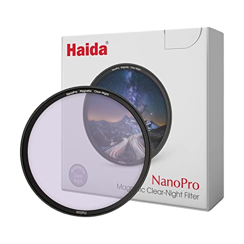 Haida 77mm Magnetic Clear Night Filter Optics Glass Neutral Night ...