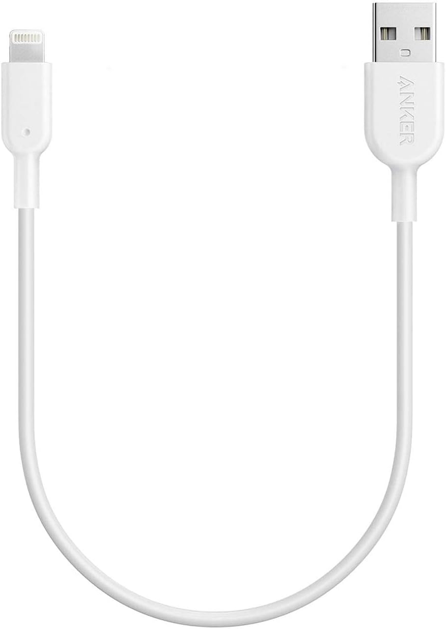Amazon.com: Anker Powerline+ Lightning Cable (1ft) Durable and Fast ...