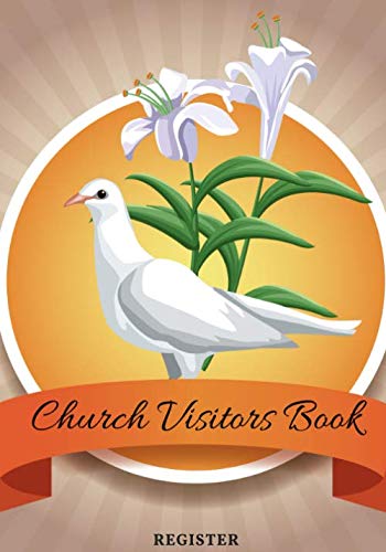 Church Visitors Book: Warm Welcome Register | Guest Sign-in to Record ...