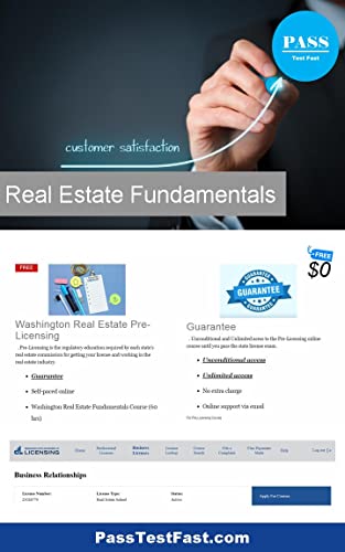 Amazon.com: WA Real Estate Pre-Licensing Course: Real Estate ...