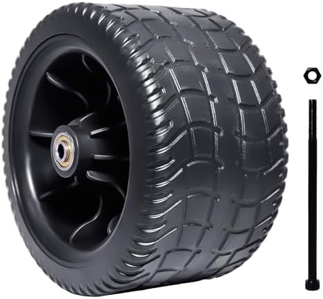 Amazon.com: 1 PCS Collapsible Wagon Wheel, Universal Solid Wheels with ...