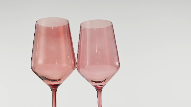 Watch Muted Red Wine Glass on Amazon Live