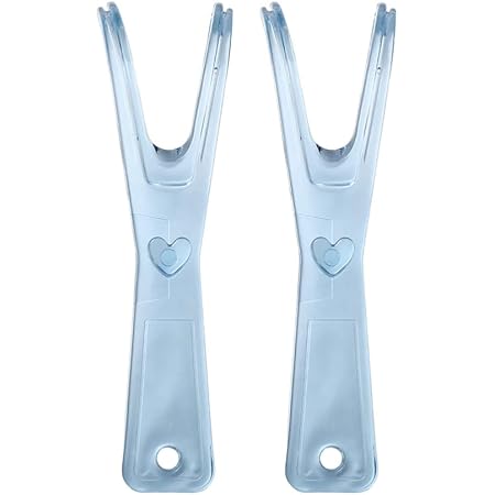 Amazon.com : Dental Floss Holder Reusable Floss Picks Floss Holder ...
