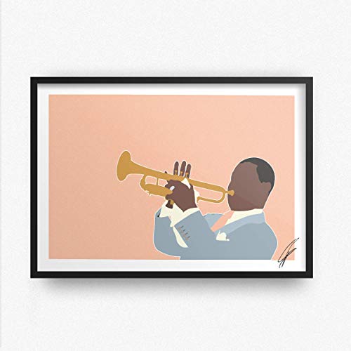 Amazon.com: Louis Armstrong INSPIRED Print/Poster : Handmade Products