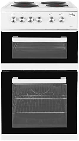 Beko KD531AW 500mm Twin Cavity Electric Cooker Sealed Hob White ...