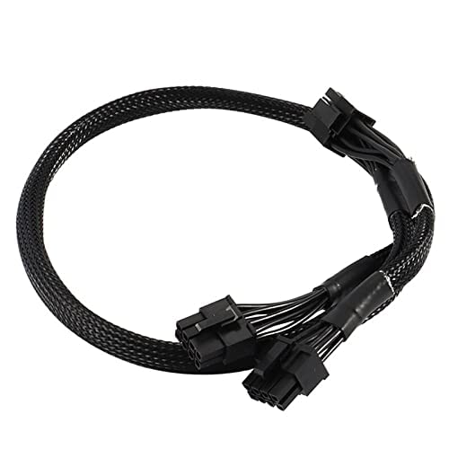 Geniune PSU 8 Pin Male to Dual PCIe 2X 8 Pin (6+2) Male Power Cable for ...