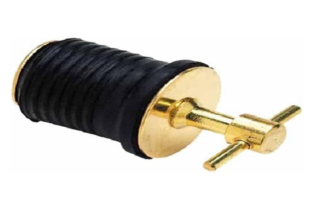Amazon.com: Drain Plug 1\ Twist Brass Bulk (Construction: Brass With ...