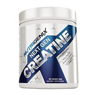 Nutrigenix Creatine Monohydrate - 300g - 60 Servings - 100% Micronised ...