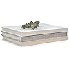 Amazon.com: Cypress Gallery Decorative Linen Book Set – Set of 3 Extra ...