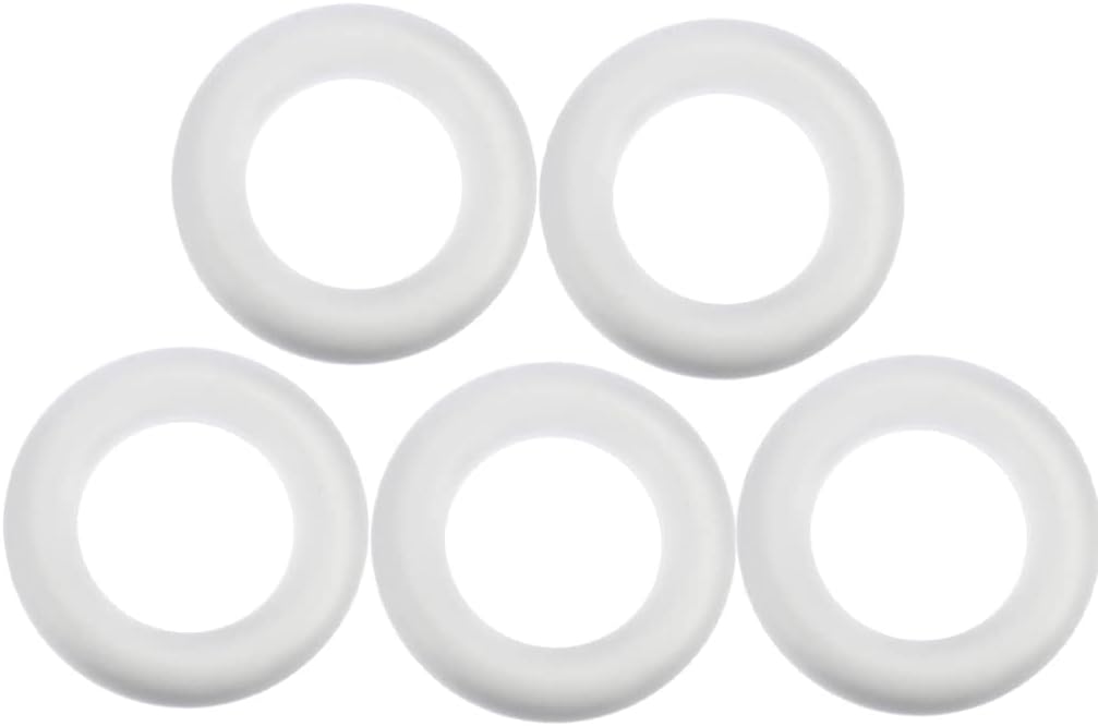 NOPEILVI/ Craft Foam Wreath Round Craft Rings For Arts Crafts Floral ...