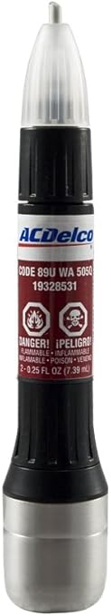 Amazon.com: GM Genuine ACDelco 2-In-1 Touch Up Paint Crystal Red 89 89U ...