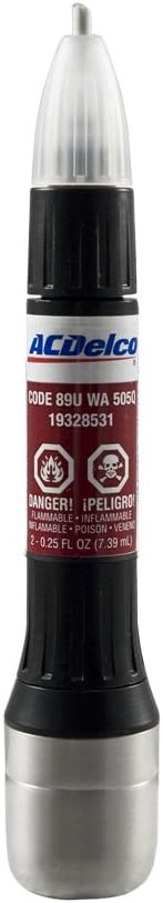 Amazon.com: GM Genuine ACDelco 2-In-1 Touch Up Paint Crystal Red 89 89U ...