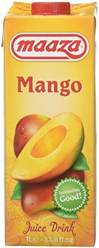 Amazon.com : Maaza, Mango Juice Drink, 1 Liter(ltr) : Grocery & Gourmet ...