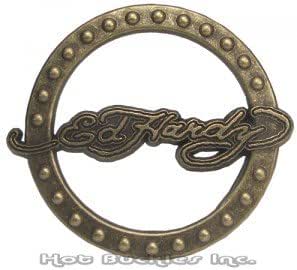 Amazon.com: Ed Hardy Signature Belt Buckle : Clothing, Shoes & Jewelry