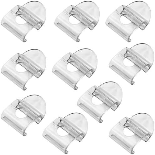 Amazon.com: 10pcs Shade Clips for Window Blinds, Plastic Clear Cordless ...