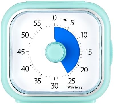 Amazon.com: Secura 60-Minute Visual Timer, Classroom Timer, Countdown ...