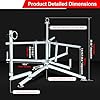 Amazon.com: Heavy Duty PEX Pipe Decoiler, Multi-function Foldable pipe ...