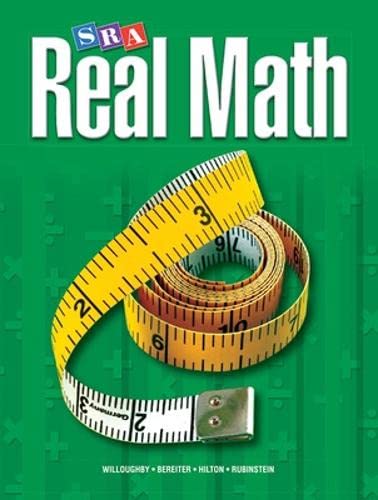 Real Math Student Edition - Grade 2 (SRA REAL MATH): Stephen S ...