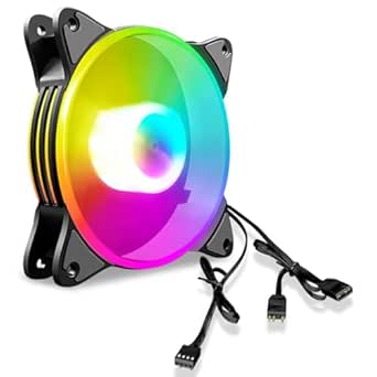 Pc Case Fans 120mm CPU Fan Radiators 5v 3-PIN Addressable Motherboard ...