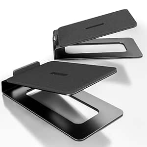 PUTORSEN Desk Speaker Stands with Anti-Vibration Pads, Holds up to 22 ...