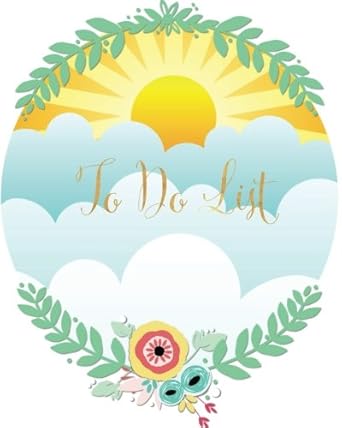 To Do List: Smile Sunshine Design | My To Do List Journal: Plan your ...