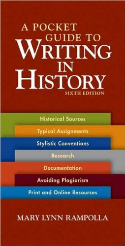 A Pocket Guide to Writing in History (text only) 6th (Sixth) edition by ...