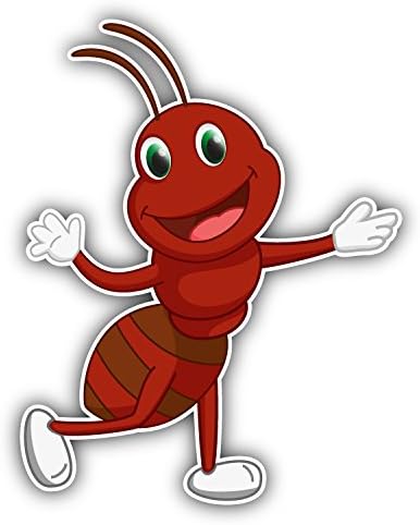 Amazon.com - Funny Ant Cartoon Car Bumper Sticker Vinyl Decal
