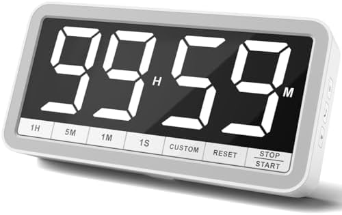 Amazon.com: i-Scream LED Big Timer - Extra Large 7.3" Display Digital ...