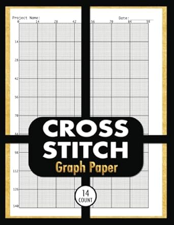 Cross Stitch Graph Paper 14 Count: Pure Tool for Crafting Detailed ...