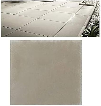 Natural Grey Paving Slab Flag 450mm x 450mm x 32mm Utility Light dimple ...