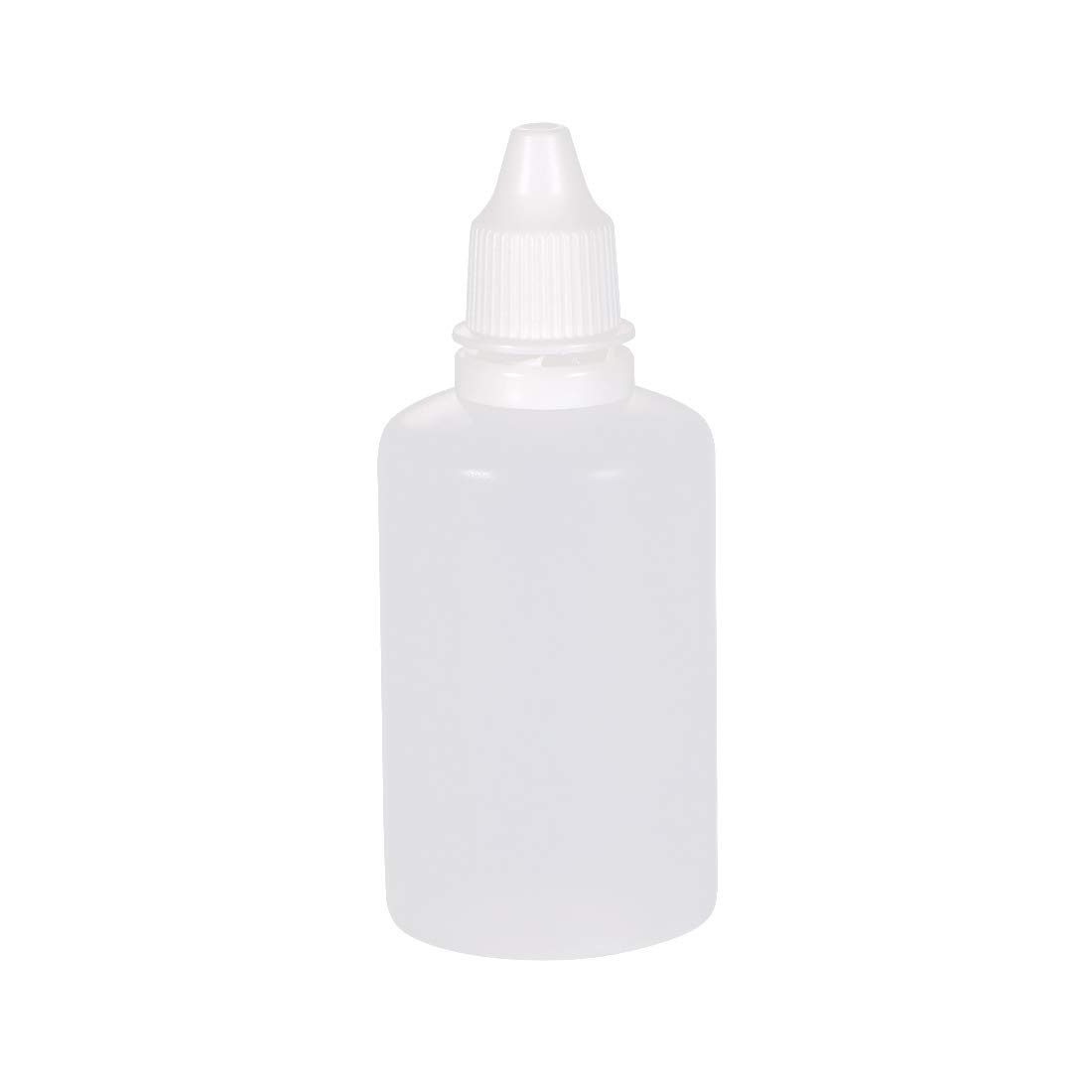 uxcell Plastic Dropper Bottles, 50ml/1.7 oz Empty Squeezable Liquid ...